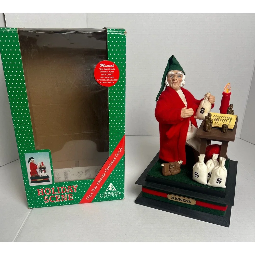Holiday Creations | Holiday | Holiday Creations Musical Scrooge ...